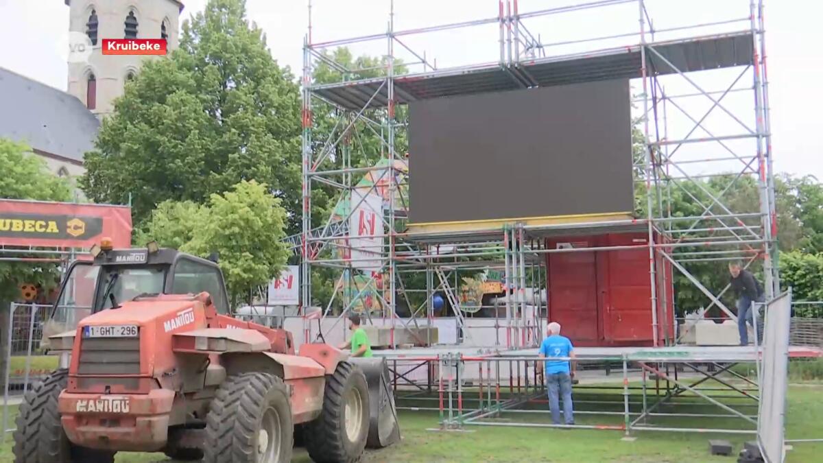 WK Dorp in Kruibeke in volle opbouw: "We spelen alle wedstrijden op ...